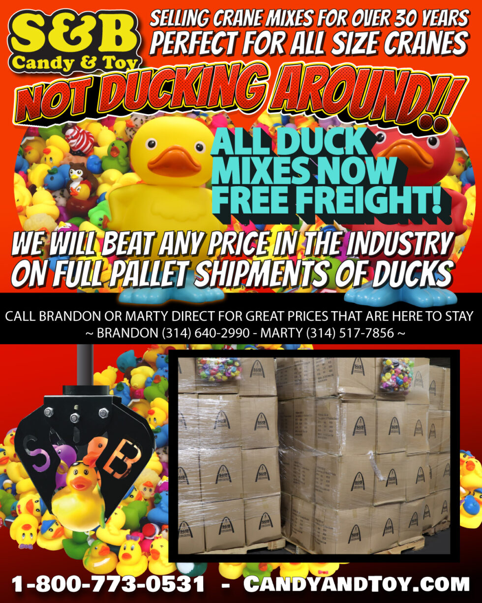 S&B Candy & Toy Co-St. Louis Game Co. | 1-800-773-0531